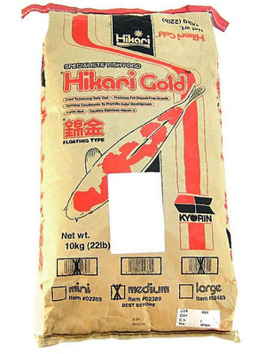 Hikari Gold Koi Fish Food Medium Pellet 10kg - The Aquarium Shop Australia