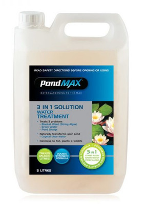 PondMAX 3 in 1 Pond Solution 5L - The Aquarium Shop Australia